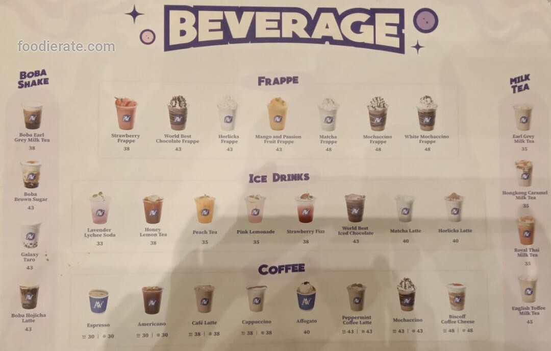 Milky Way By The Sea PIK Pantai Indah Kapuk (PIK) | Daftar Harga Menu ...