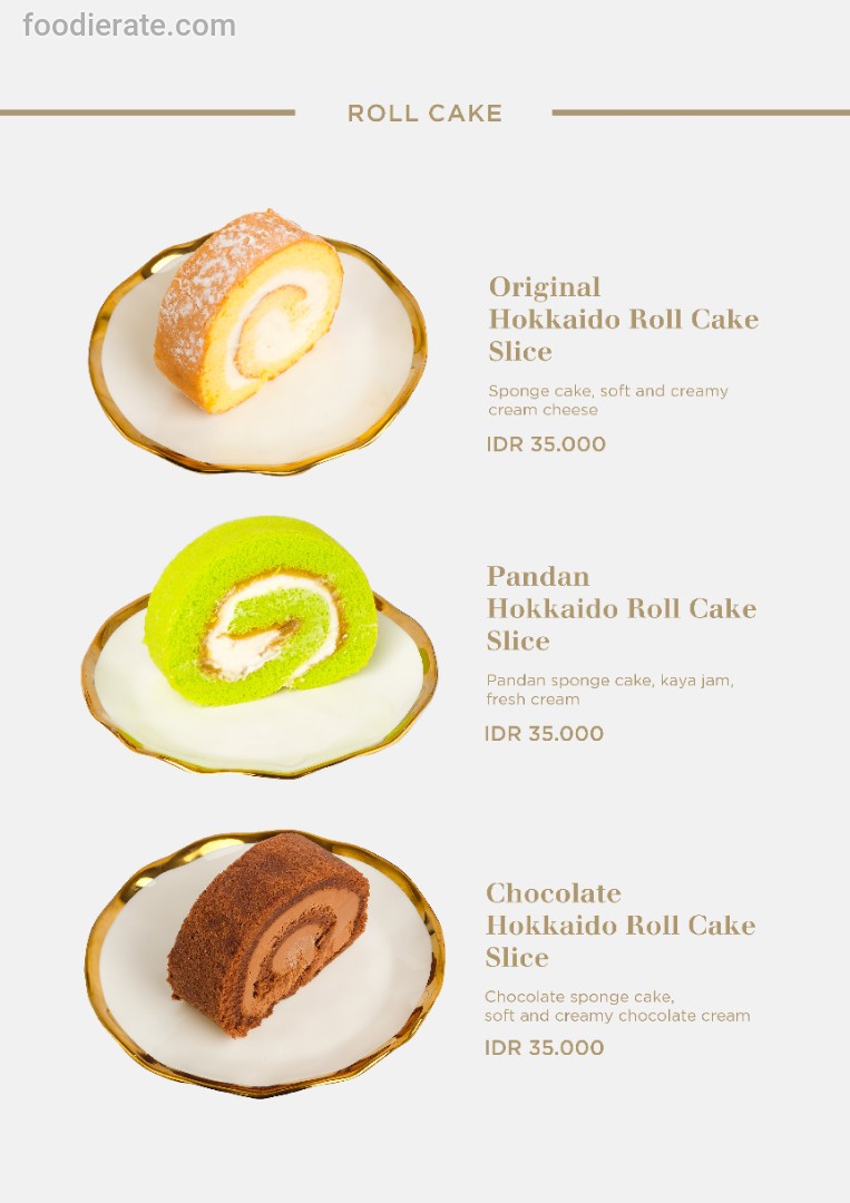 Daftar Harga Menu DORE by LeTAO 2025 | Foodierate