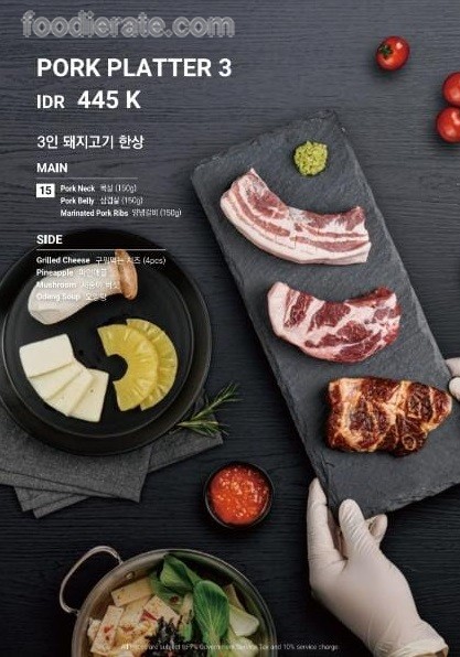 Daftar Harga Menu Sookdal Premium Korean BBQ 2026 | Foodierate