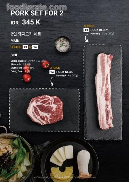 Daftar Harga Menu Sookdal Premium Korean BBQ 2025 | Foodierate
