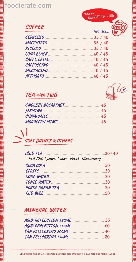 Daftar Harga Menu Franco Ristorante 2025 | Foodierate