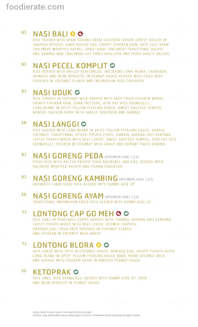 Daftar Harga Menu Sate & Seafood Senayan 2025 | Foodierate