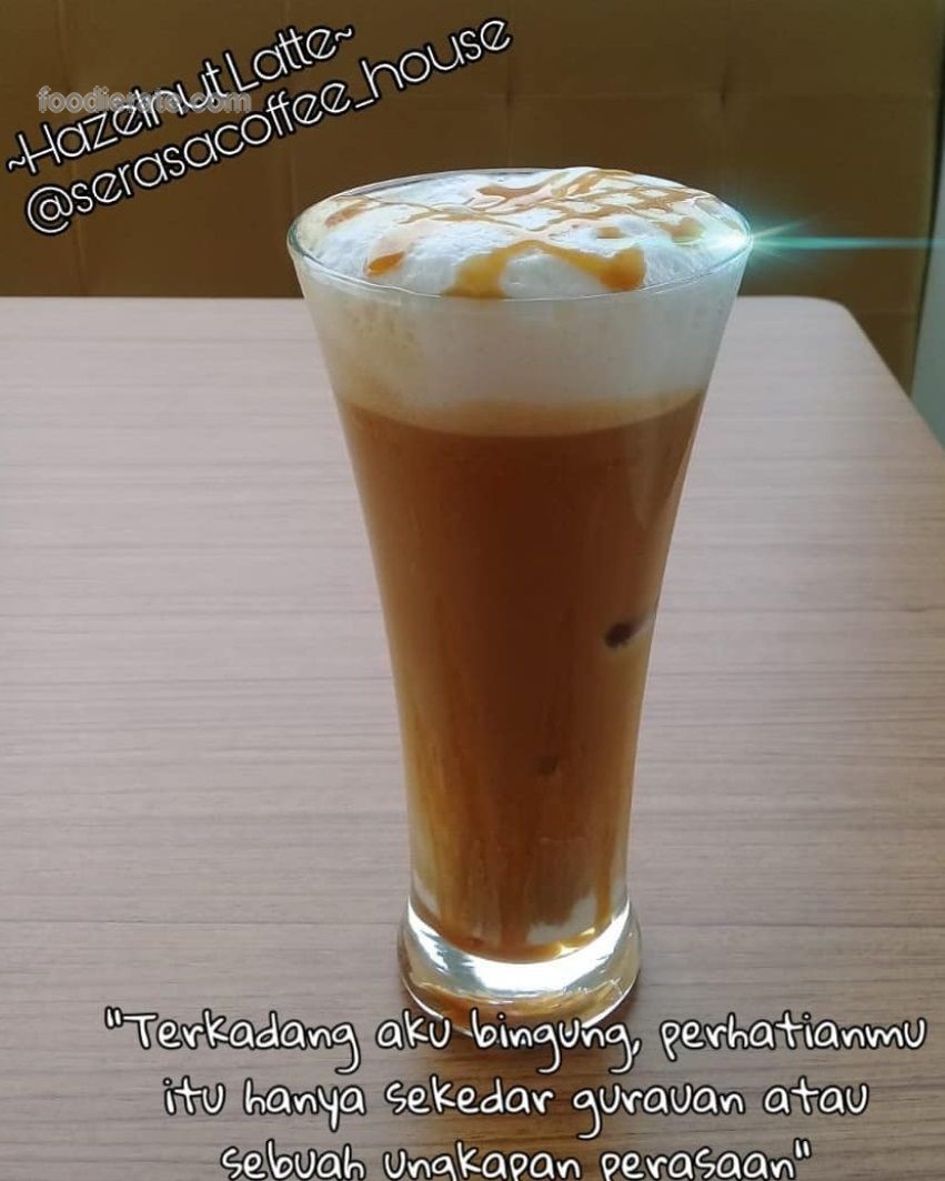 Iced Hazelnut Latte | Daftar Harga Menu Iced Hazelnut Latte Serasa Coffee House di Restoran dan ...