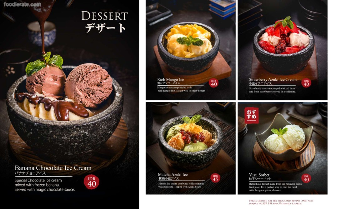 Daftar Harga Menu Bijin Nabe 2026 | Foodierate