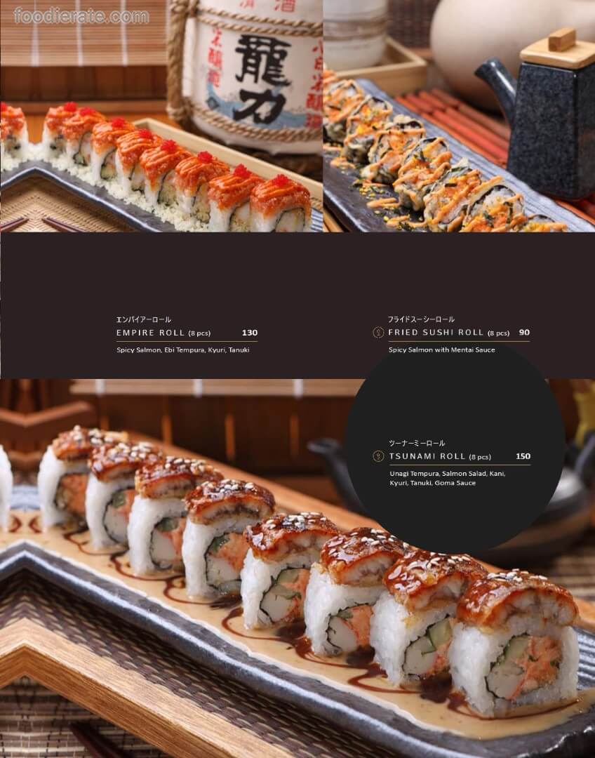 Daftar Harga Menu Sushi Hiro 2025 | Foodierate