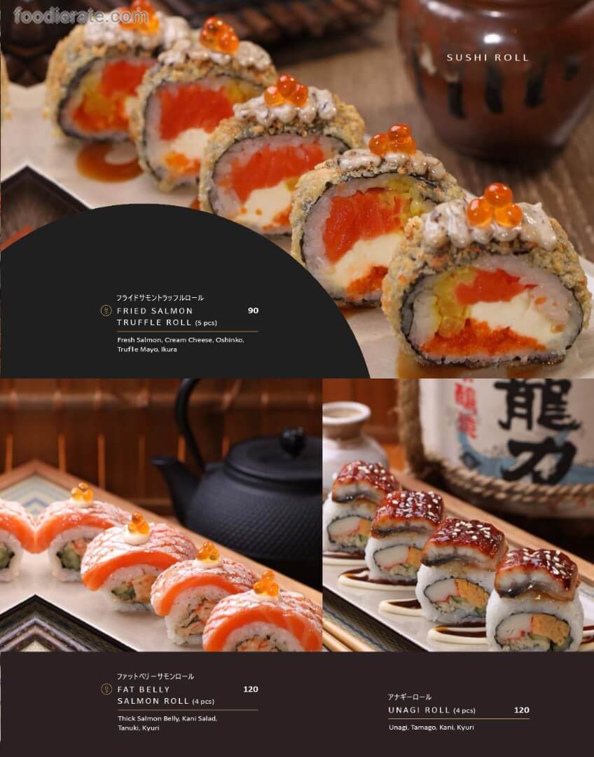 Daftar Harga Menu Sushi Hiro 2025 | Foodierate
