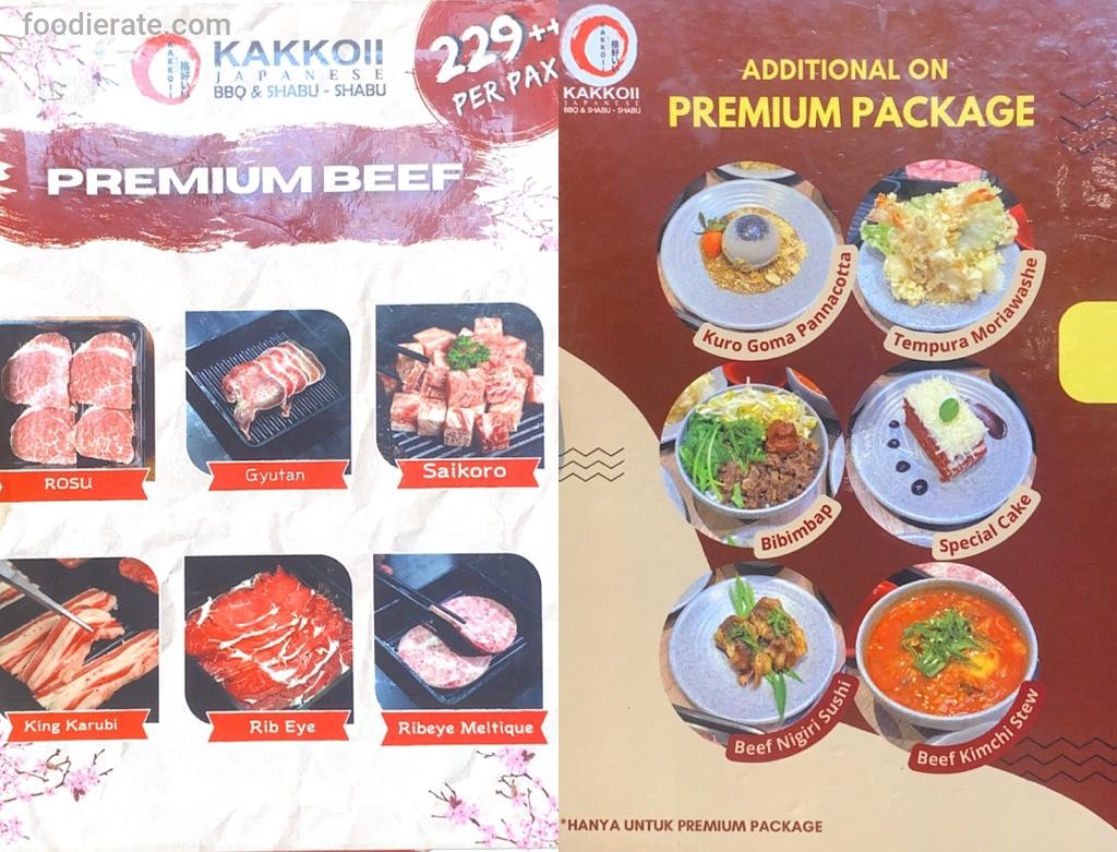 Daftar Harga Menu Kakkoii 2025 | Foodierate