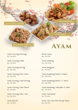 Daftar Harga Menu Mutiara Traditional Chinese Food 2024 | Foodierate