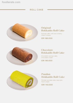 Daftar Harga Menu DORE by LeTAO 2025 | Foodierate