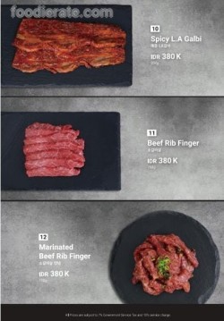 Daftar Harga Menu Sookdal Premium Korean BBQ 2025 | Foodierate