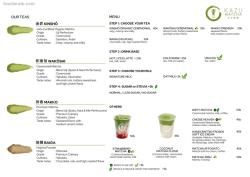 Daftar Harga Menu Kazu Matcha 2026 | Foodierate