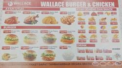 Daftar Harga Menu Wallace Burger & Chicken 2025 | Foodierate