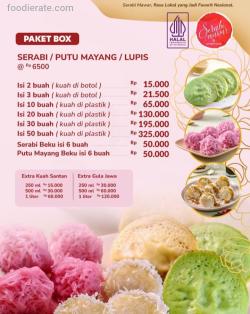 Daftar Harga Menu Serabi Mawar 2026 | Foodierate