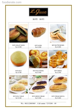 Daftar Harga Menu Le Gourmet 2025 | Foodierate