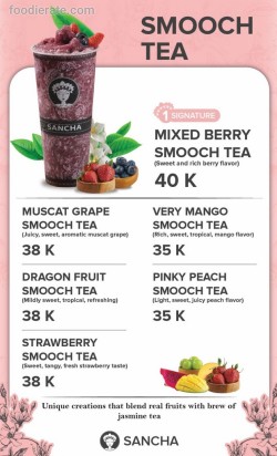 Daftar Harga Menu Sancha 2025 | Foodierate